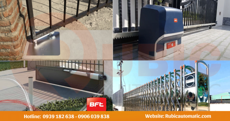 RUBIC Automatic lắp đặt cổng tự động ở TPHCM giá tốt - Cổng Cửa Tự Động Rubic Automatic